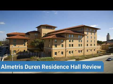 University of Texas at Austin Almetris Duren Residence Hall Review