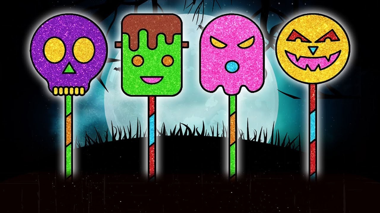 How to Draw Halloween Candies🎃| Easy Drawings for Kids |  Chiki Art | HooplaKidz How To