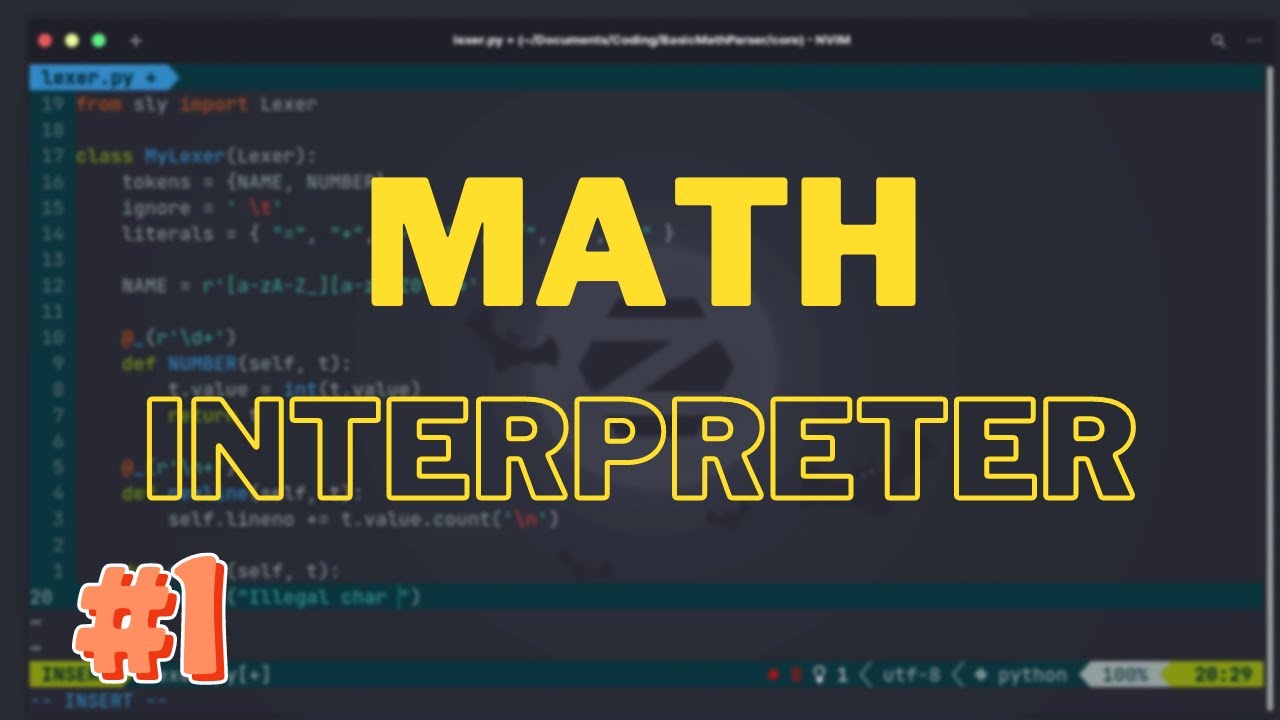 Basic Math Interpreter || Python and Sly