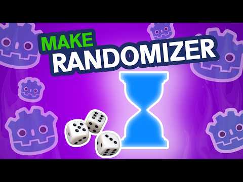 How to make a RANDOMIZER in Godot (RNG - Random Number Generator)