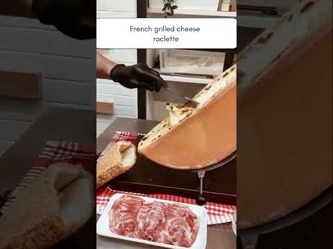 French grilled cheese raclette#cheese #grilledcheese #burger #food #bread