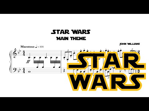 Star Wars Main Theme Piano Arrangement