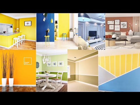 Top Light Color combi Wall Paint ideas For House 2025 | House Exterior wall color ideas | wall Decor