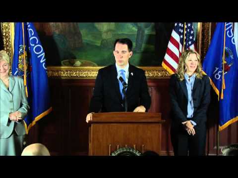 News Conference: Governor Walker Appoints Rebecca Bradley to Supreme Court