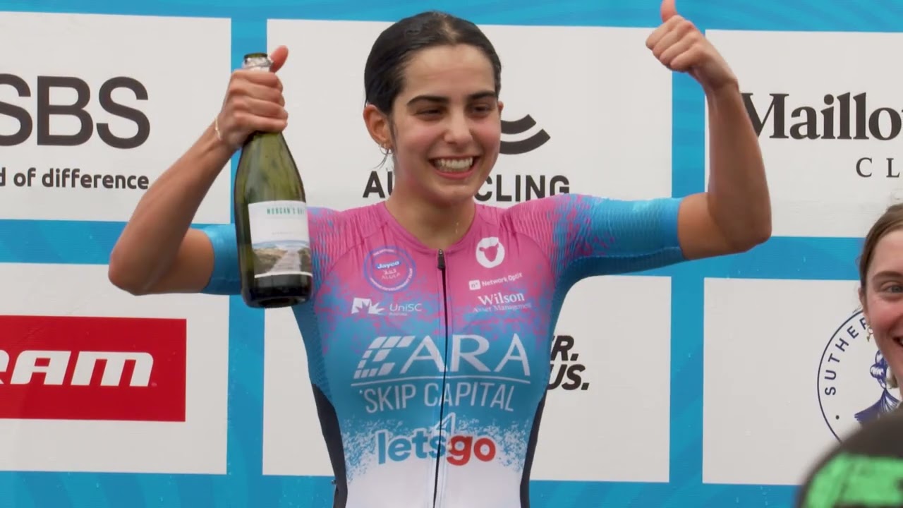 Hannah Gianatti from @meridianbluecycling says the 2025 ProVelo Super League was challenging!