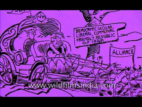 R. K. Laxman, Indian cartoonist speaks about political cartoons