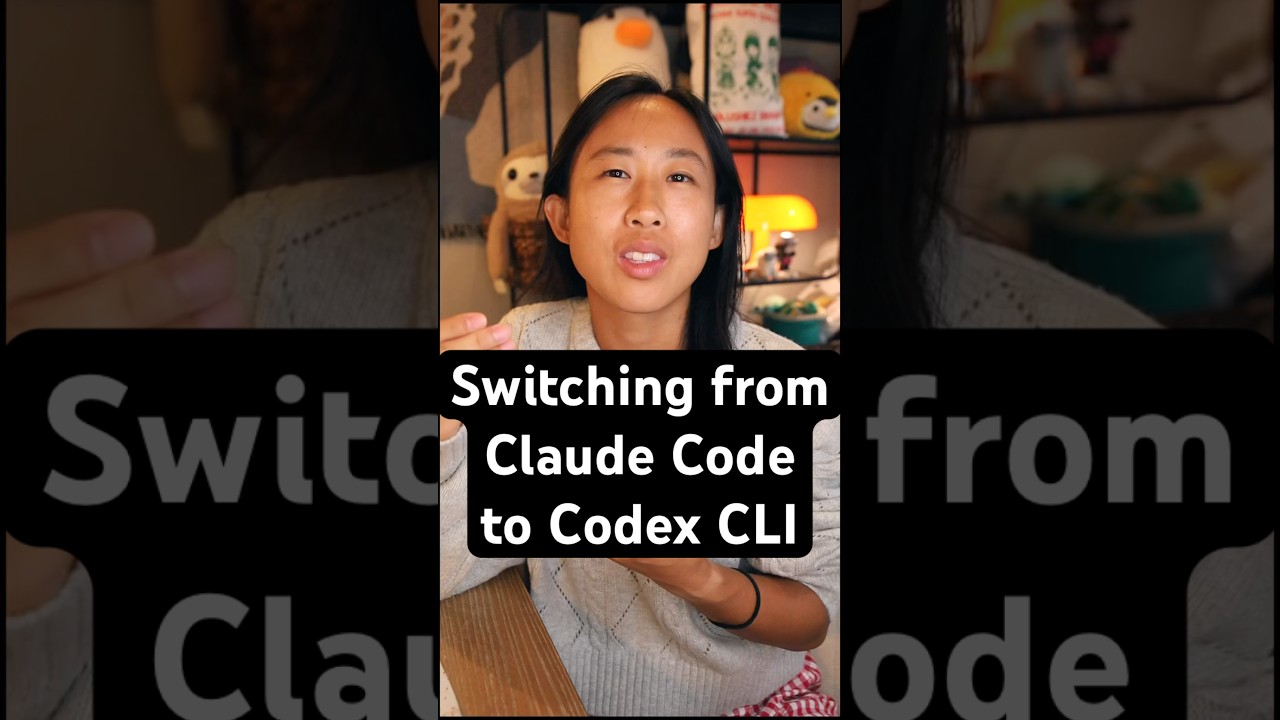 Switching from Claude Code to Codex CLI #claudecode #ai #codex #google #anthropic #tech #reddit