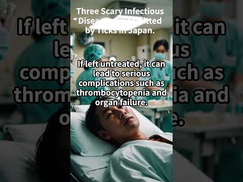 【Three Scary Infectious Diseases Transmitted by Ticks in Japan!】#InfectiousDiseases #Virus #Ticks