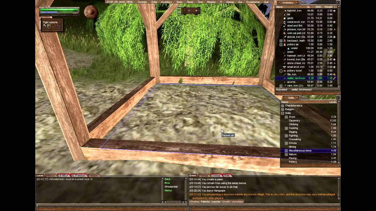 Wurm Online Tutorial: Basic House Tutorial Pt1 v2