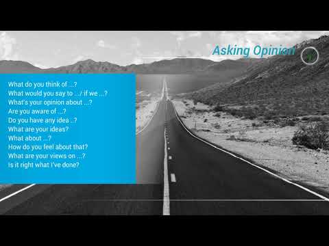 BAHAN AJAR: ASKING AND GIVING OPINION KELAS XI