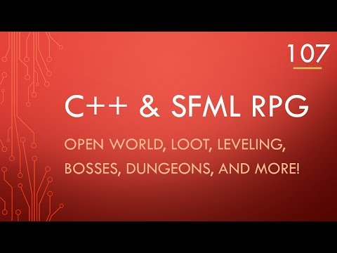 Learn C SFML | Open World RPG 107 | Making the Player GUI dynamic using percentage values - Mind ...