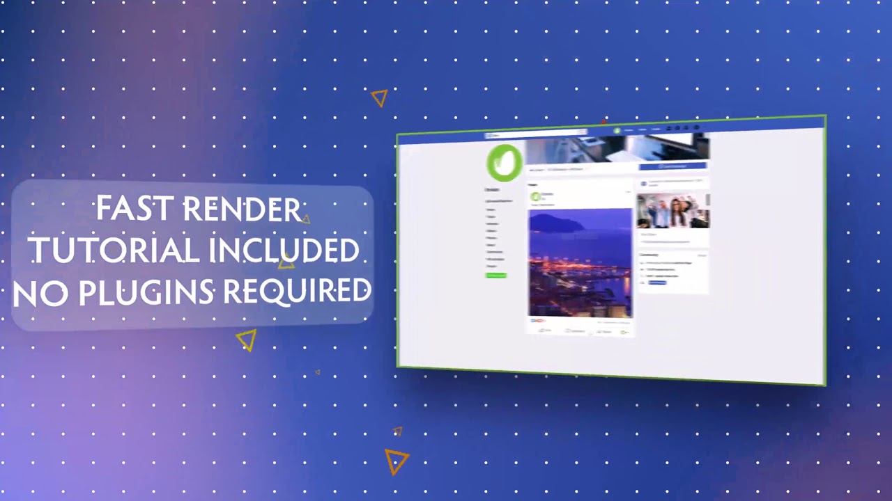 Facebook Page Promo | After Effects Project Files - Videohive template