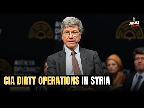 Jeffrey Sachs Drops BOMBSHELL on Syria at Antalya Diplomacy Forum | Syriana Analysis