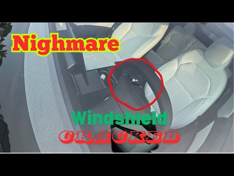 “Model Y NIGHTMARE: Windshield Cracked After 3 Weeks!”