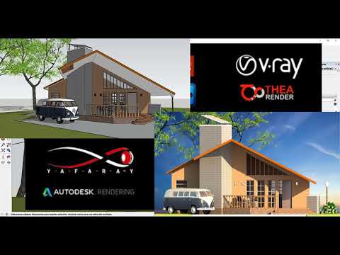 CLASE 43: Fotorealismo en sketchup (Vray / Enscape)