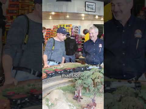 Inside Robert Mercer's Million-Dollar Model Train Wonderland