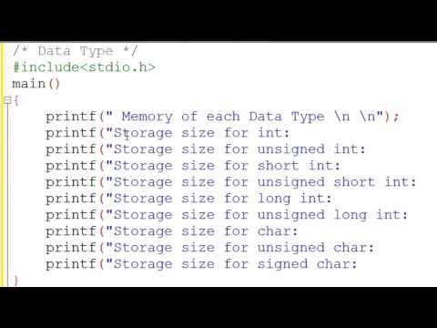 Learn 41 Data Type int and char in C Programming Hindi - Mind Luster