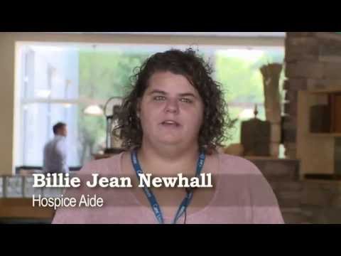 My Job - Hospice Aide Billie Jean Newhall