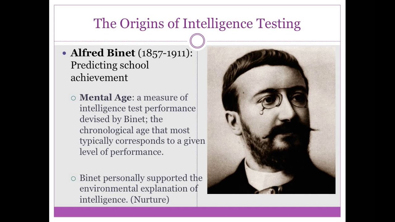 Ch. 11 Assessing Intelligence, IQ