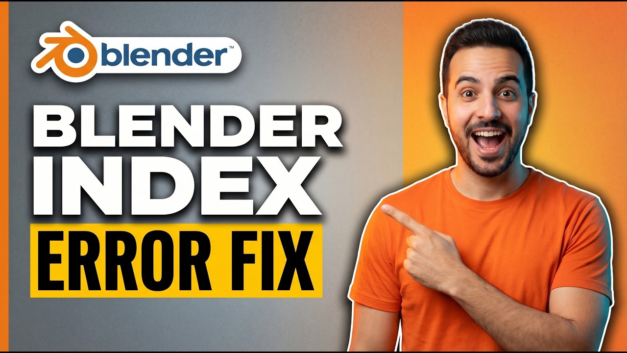Blender Index Error Fix (Quick Python Solution)