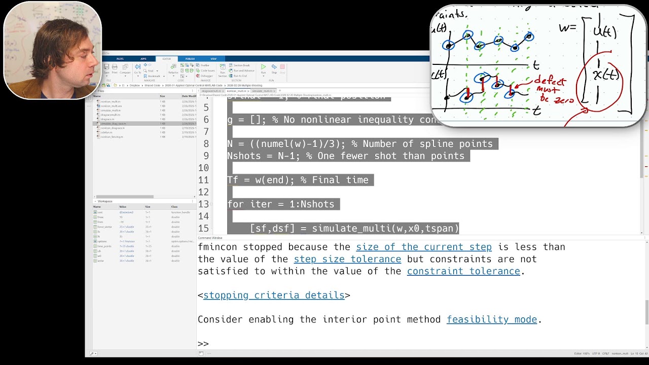 Applied Optimal Control -- Lecture 13: Coding Multiple Shooting