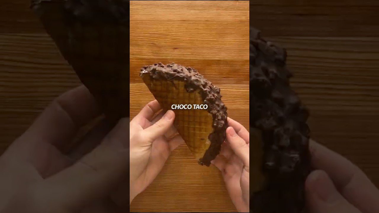 They Discontinued the Choco Taco… So I Made It Myself 🌮🍫