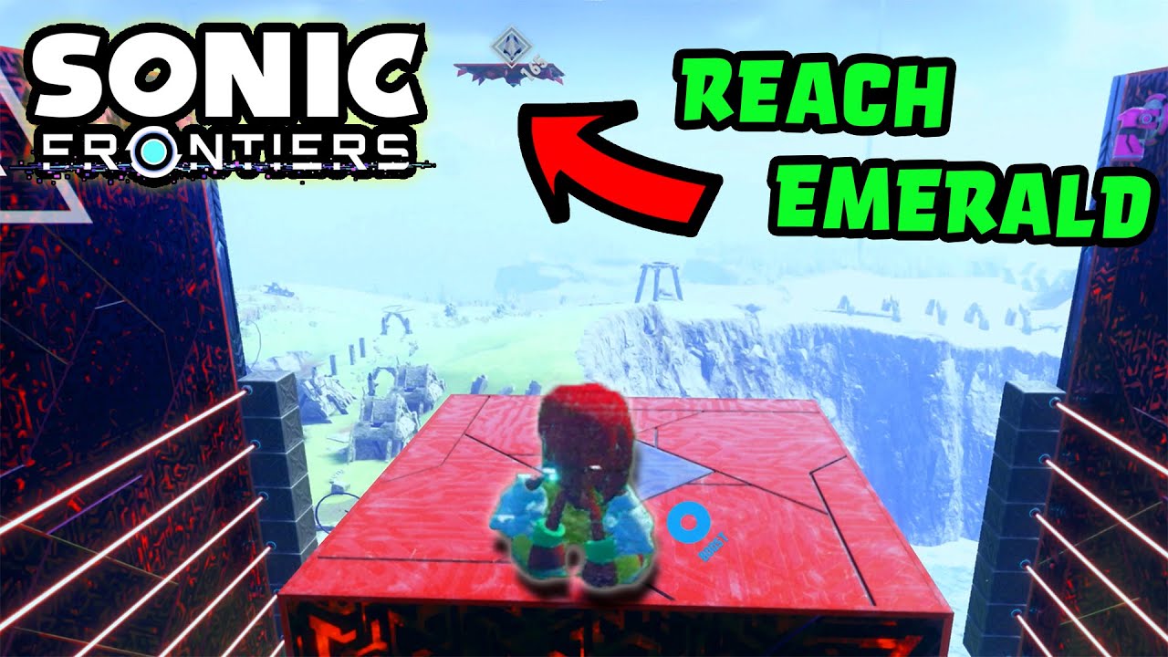 Sonic Frontiers - Final Horizons DLC - How to Get the Emerald as Knuckles (Knuckles Puzzle Guide)