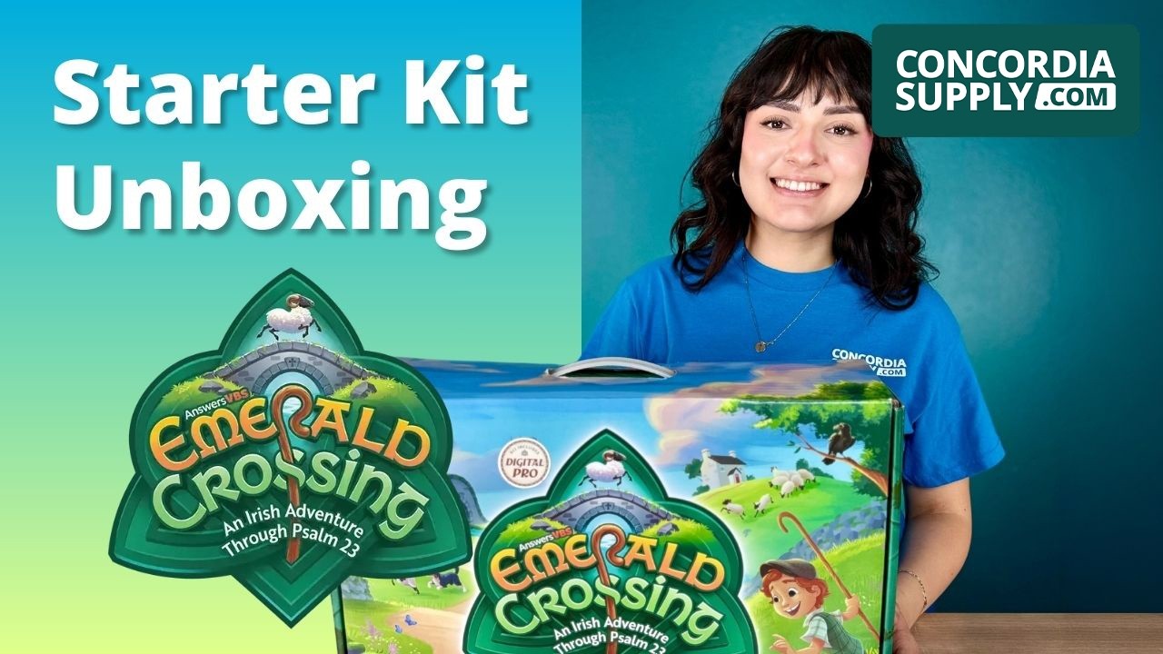 Emerald Crossing VBS Super Starter Kit Unboxing - Answers in Genesis VBS 2026 - Concordia Supply