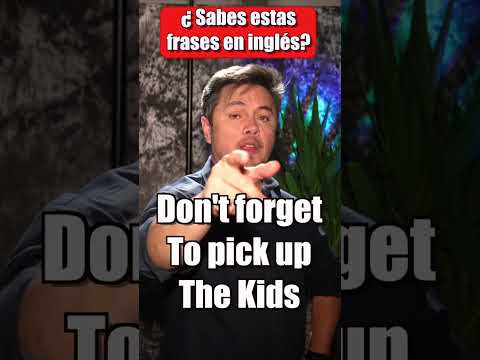Frases en ingles que necesitas saber. #comoaprenderingles #danielmanzano