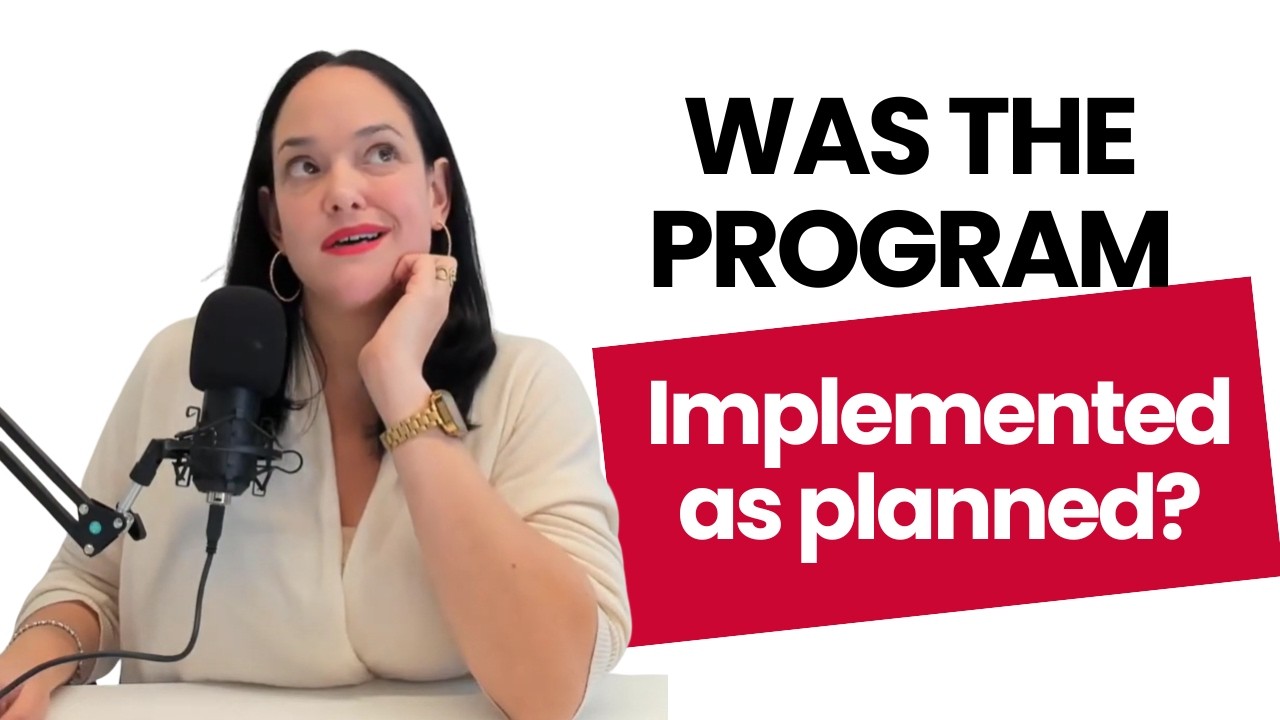 Process Evaluation in Health Promotion: Did the Program Run as Planned?