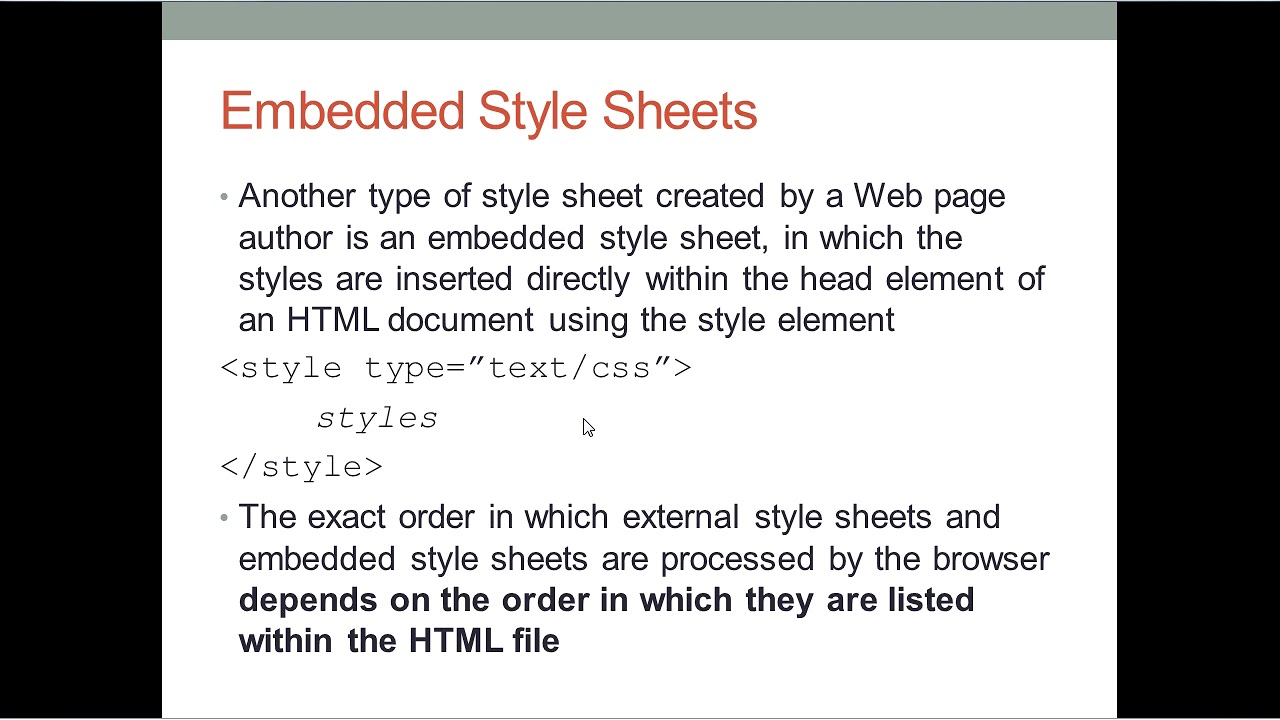 03 - Introduction to Cascading Style Sheets (CSS)