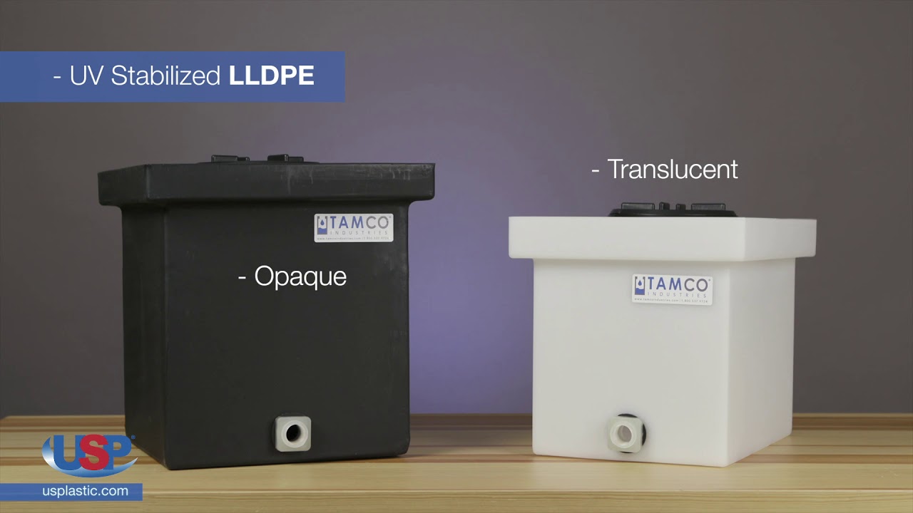 Tamco® Flat Bottom Rectangular Tanks | U.S. Plastic Corporation®