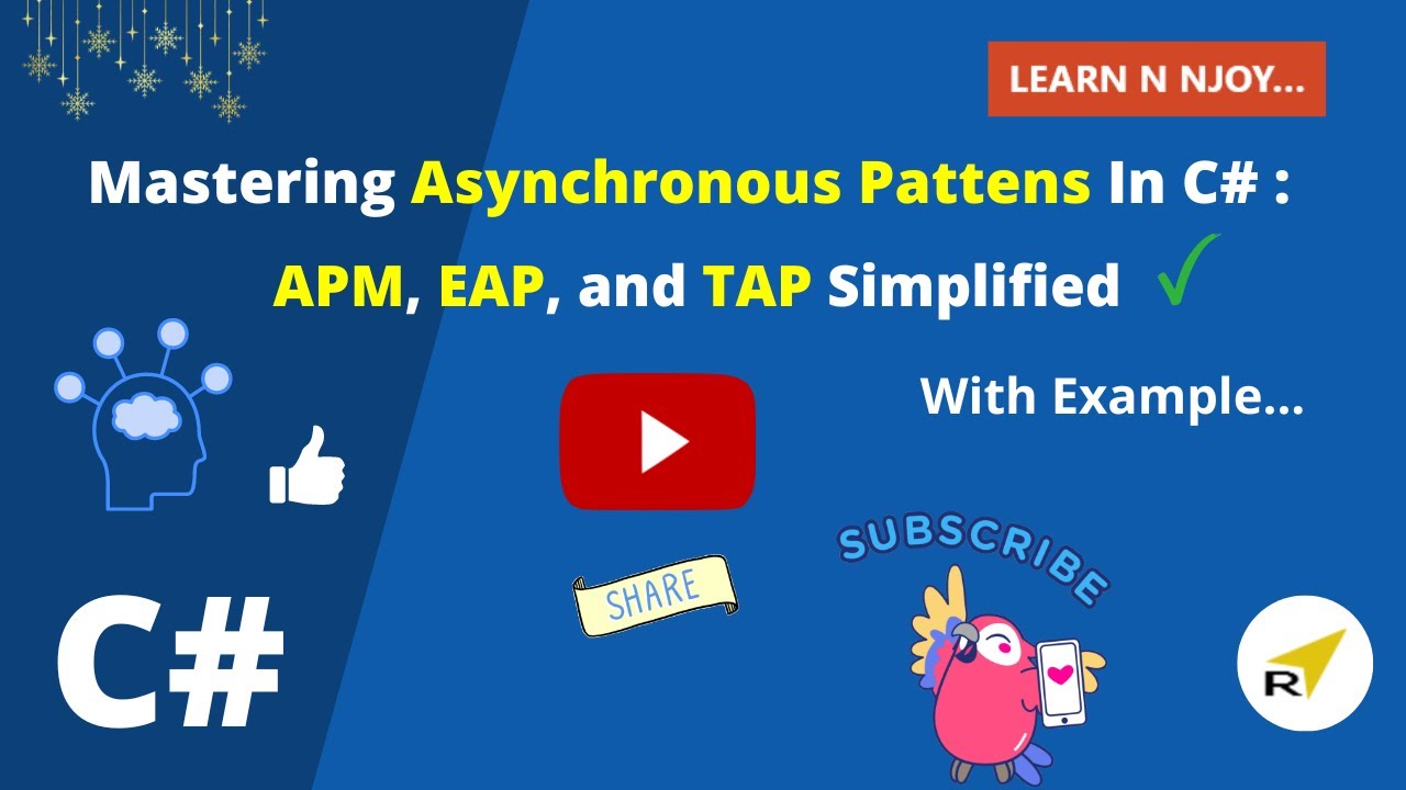 Mastering Asynchronous Patterns in C# | APM, EAP, and TAP Simplified  | Learn N Njoy...