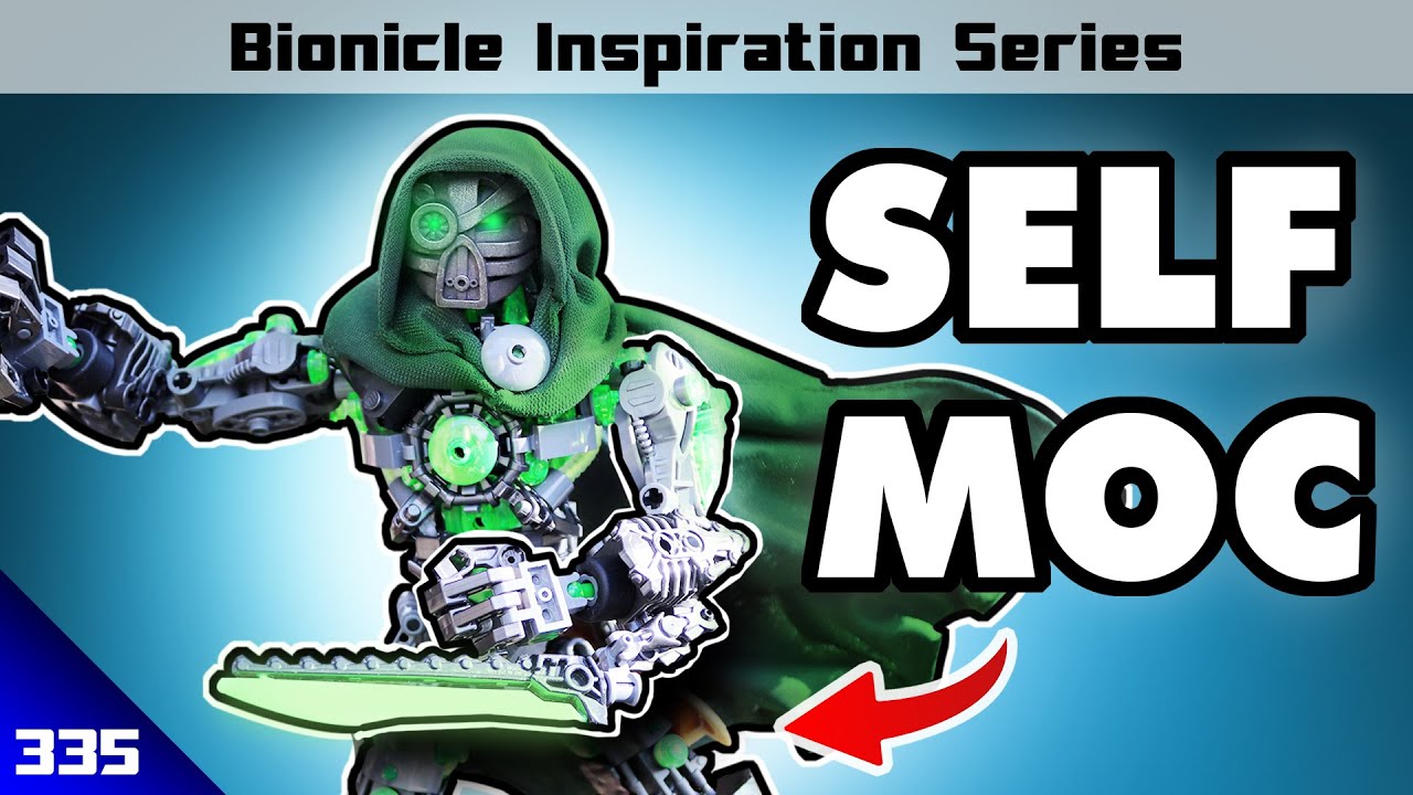 BUILDING A LEGO SELF MOC - Bionicle Inspiration Series - Self MOCs (Ep 335)