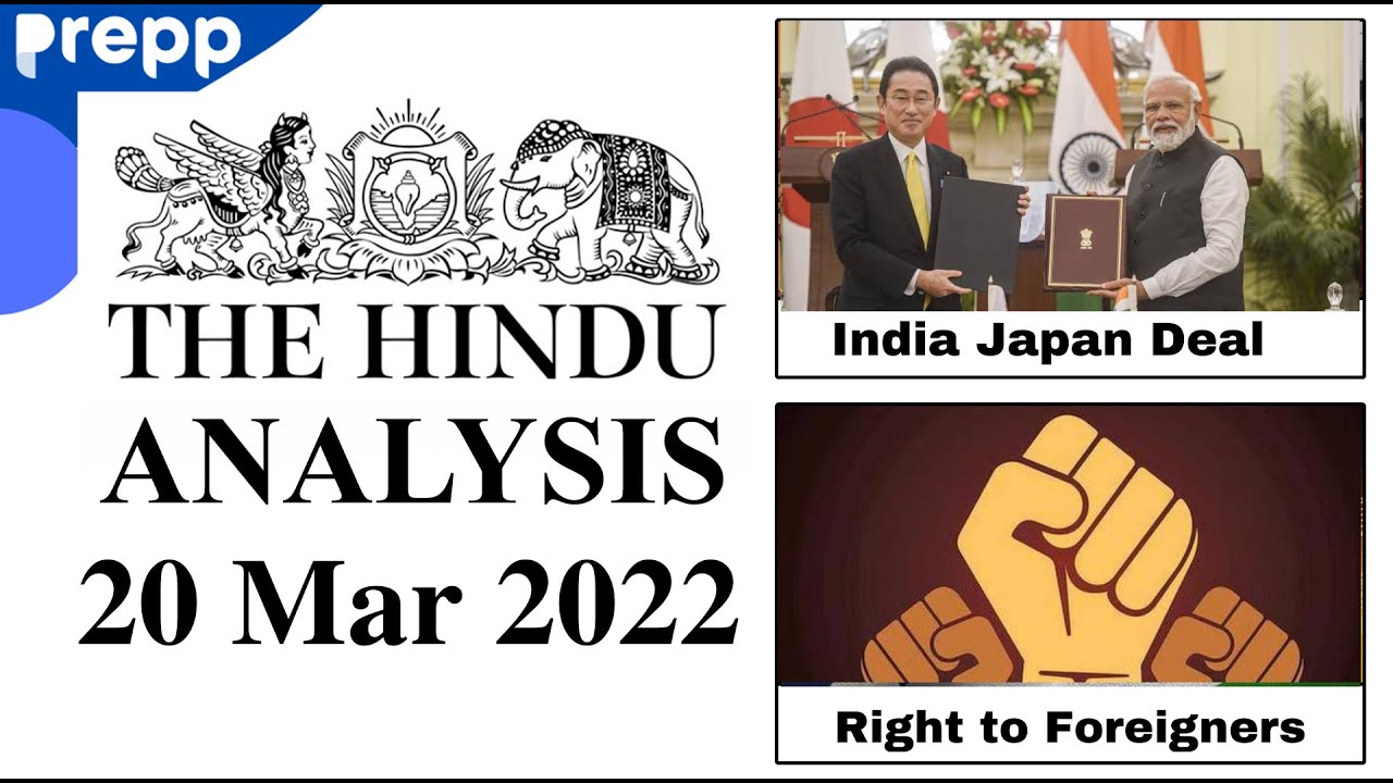 The Hindu newspaper analysis today | 20 March 2022 | daily current affairs UPSC CSE/IAS