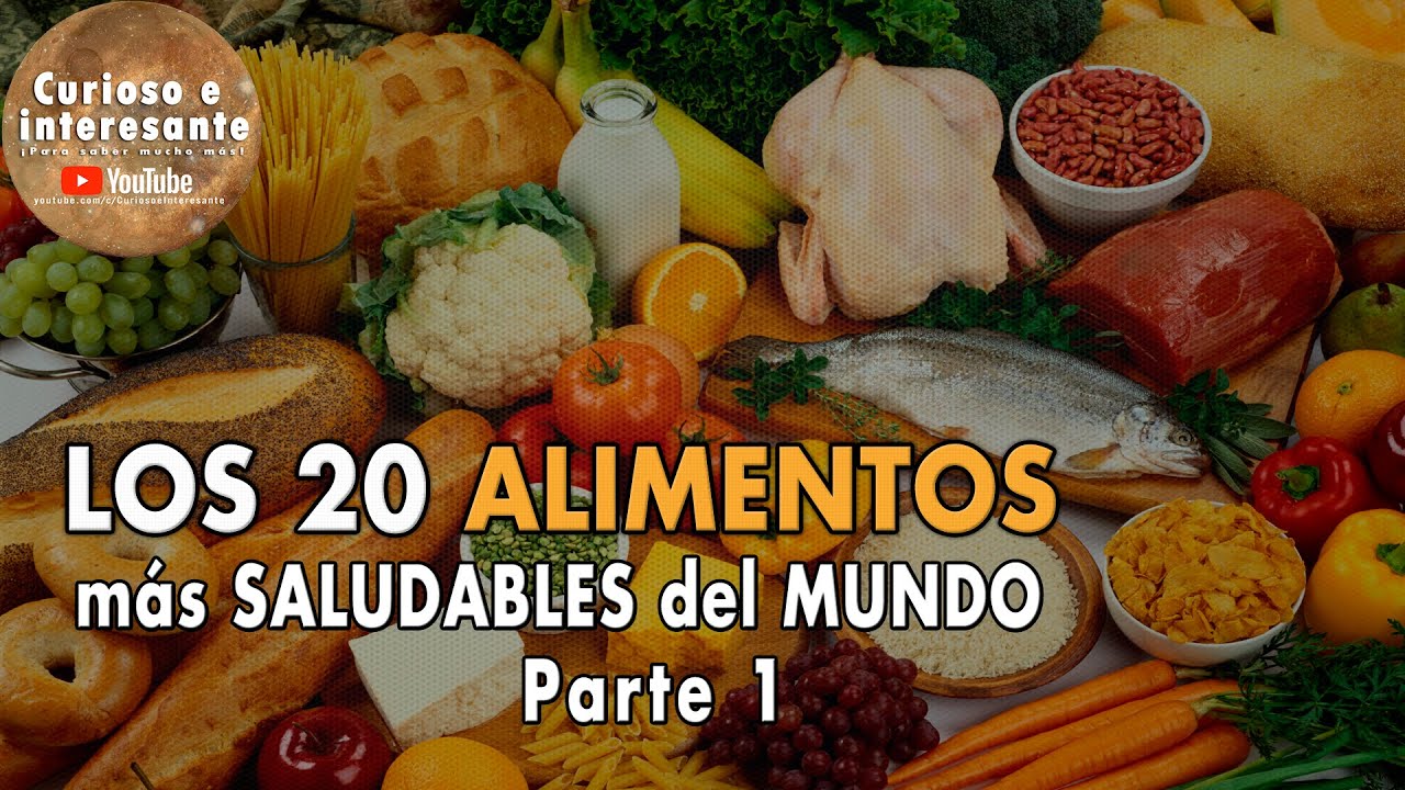 The 20 HEALTHIEST FOODS in the World. Healthy Food and Nutrition. Part #1