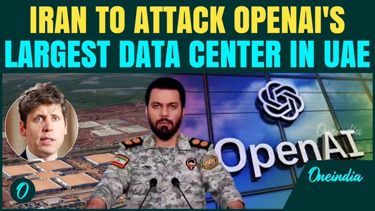 Iran BREAKING: IRGC Spox THREATENS Trump; Vows To DESTROY U.S.’ $30Bn OpenAI Data Center In UAE