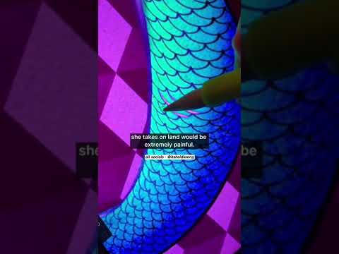 DARK ORIGIN STORY of the Little Mermaid #shorts