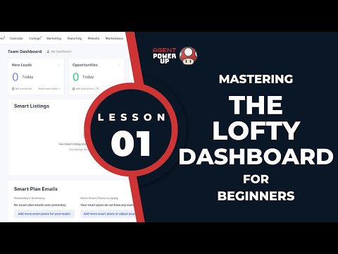 Lesson 01: Mastering the Lofty CRM Dashboard: A Beginner's Guide