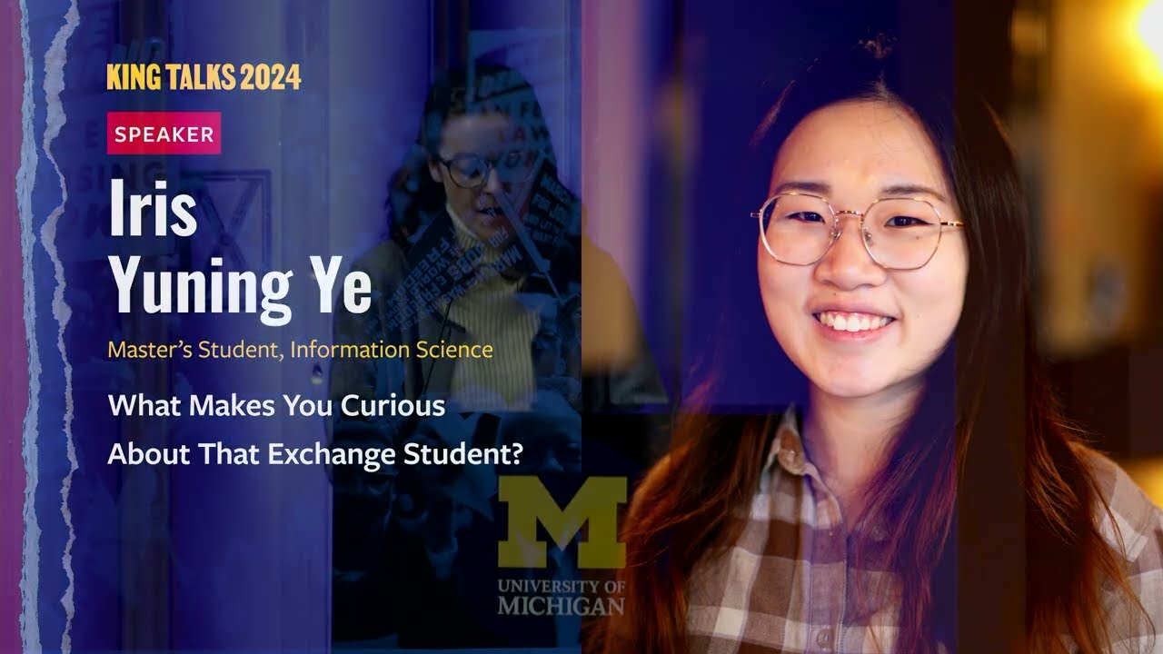 2024 Rackam King Talks, Iris Yuning Ye