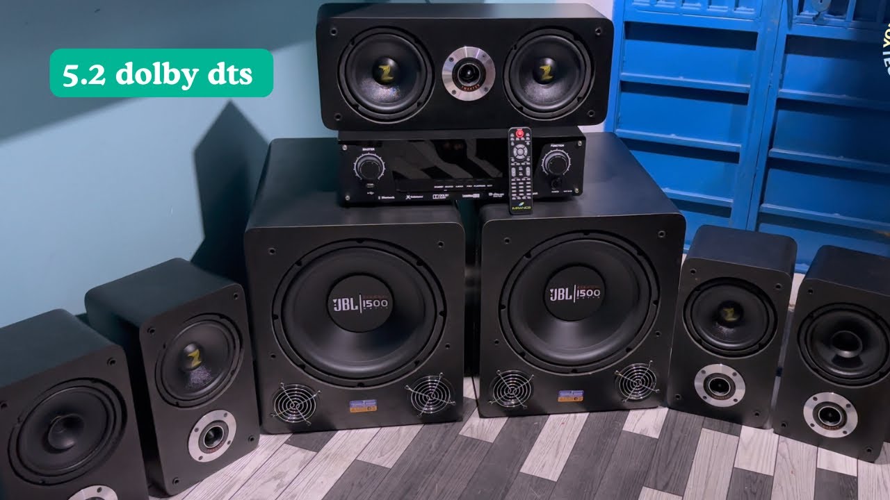 5.2 Dolby DTS Full Setup | Imranics DSP HDMI In/Out Model | Best Home Theater Sound System