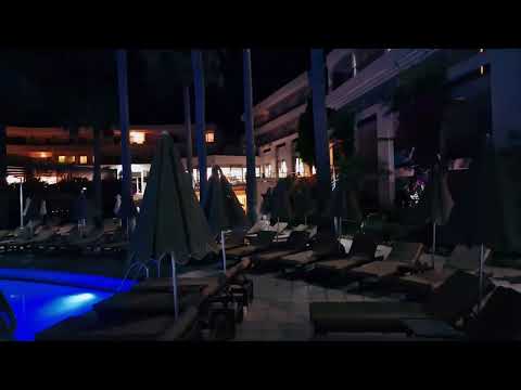 The Rethymno Palace night view is *INSANE!*