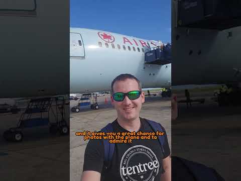 B787 Air Canada flight to Barbados!