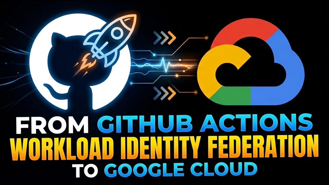 Github Actions to GCP (Workload Identity Federation)  بالعربي