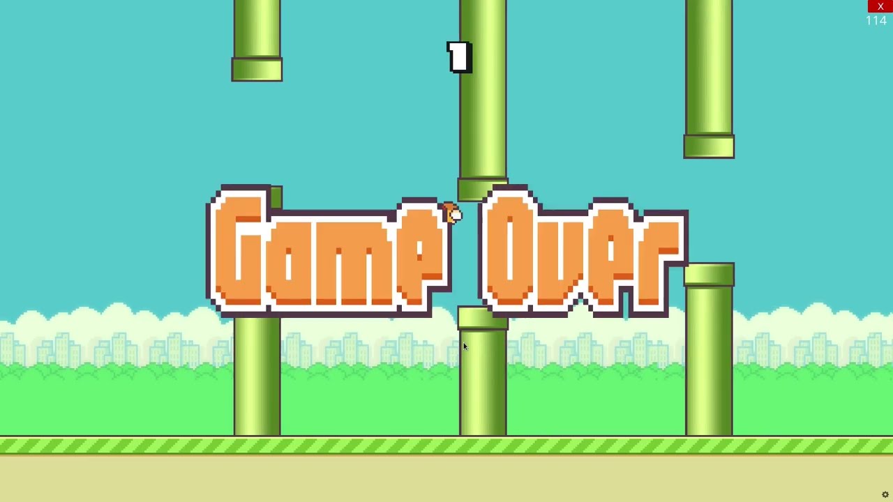 Flappy Bird in Ursina Engine With GitHub