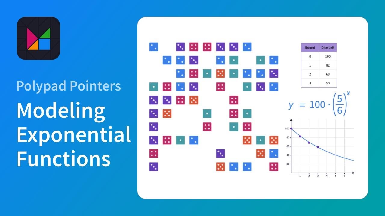 Modeling Exponential Functions - Polypad Pointers