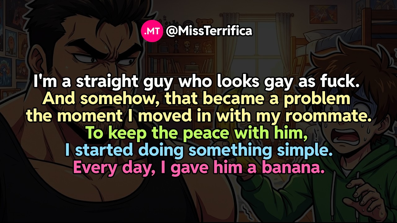 I'm a straight guy who looks gay as f*ck. And somehow, that became a problem the moment I moved in..