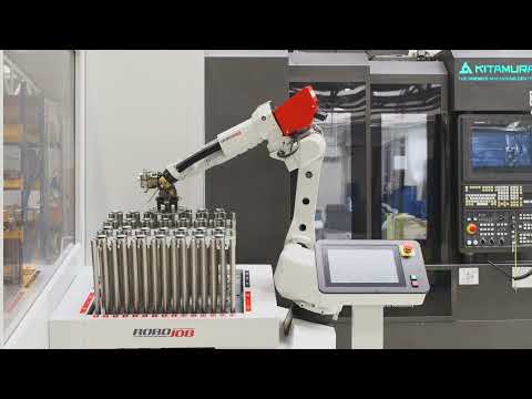 VID-14 CNC Automation | Kitamura MyCenter 3020G | Turn-Assist 200i | RoboJob-USA