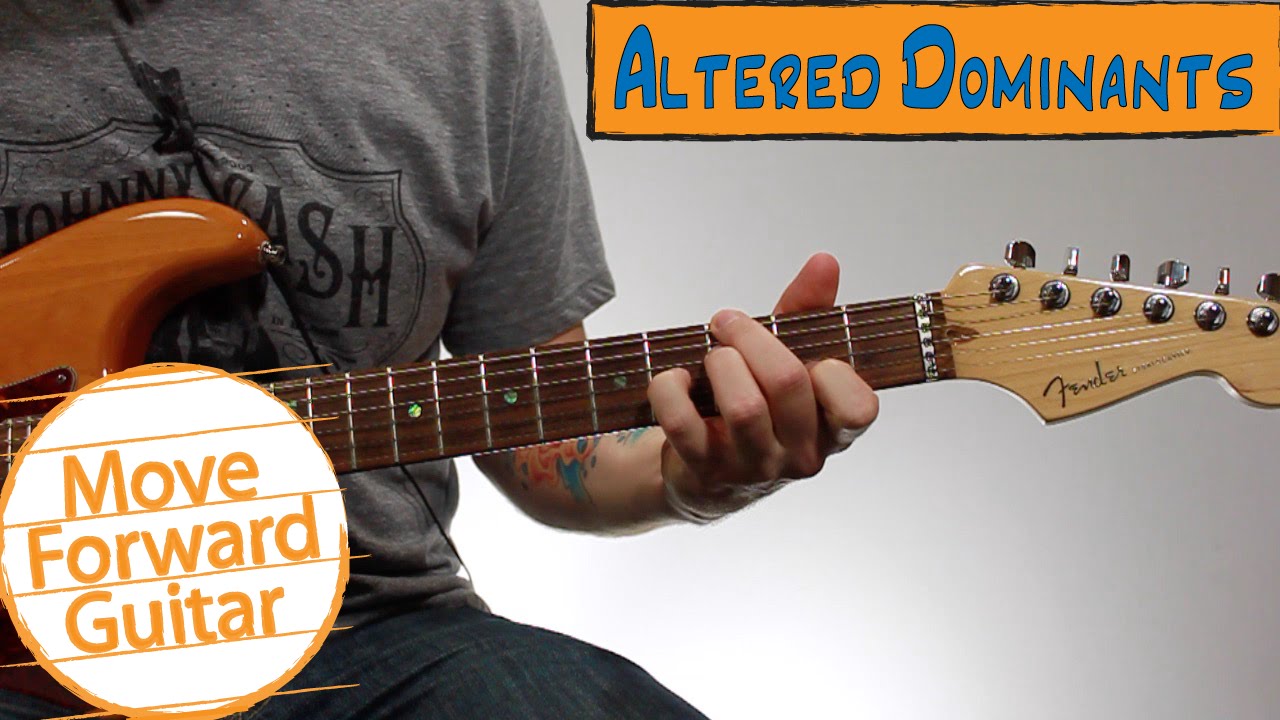 Beginner Jazz Guitar Chords - Altered Dominants