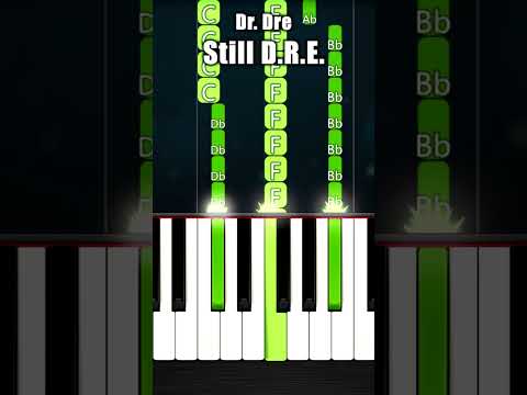 Dr. Dre - Still D.R.E. ft. Snoop Dogg - BEGINNER Piano Tutorial